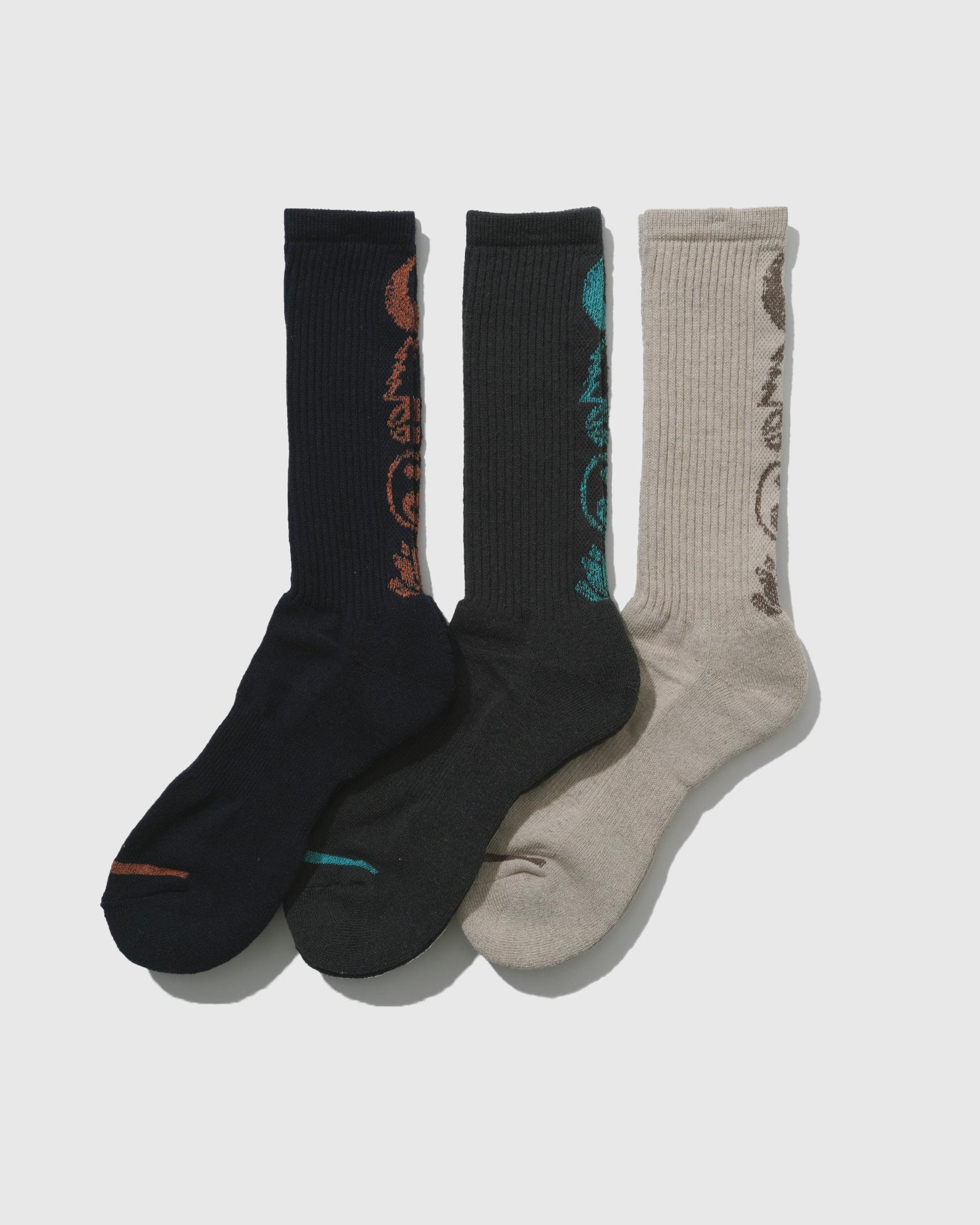 PATTERN PILE CREW SOCKS | SOCKS | JUZU store | ジュズストア