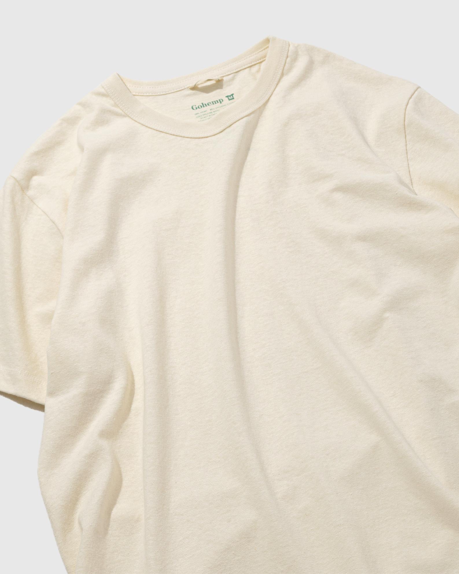 BASIC SHORT SLEEVE TEE | GOHEMP BASIC SERIES | JUZU store | ジュズストア