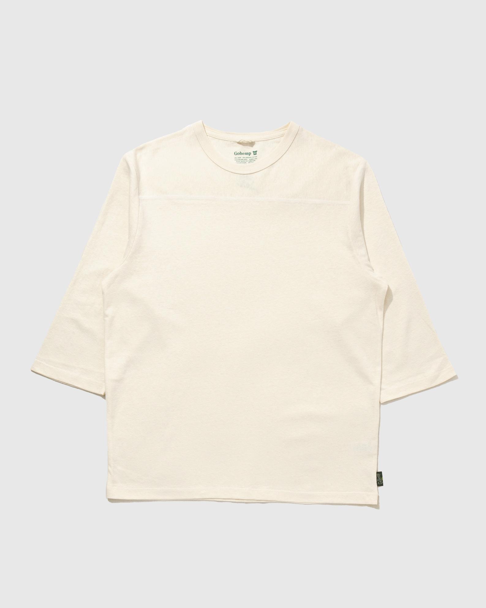 BASIC FOOTBALL TEE | GOHEMP BASIC SERIES | JUZU store | ジュズストア