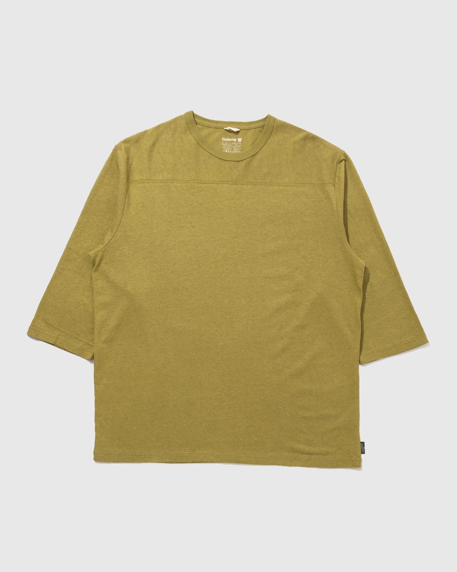 BASIC FOOTBALL TEE | GOHEMP BASIC SERIES | JUZU store | ジュズストア