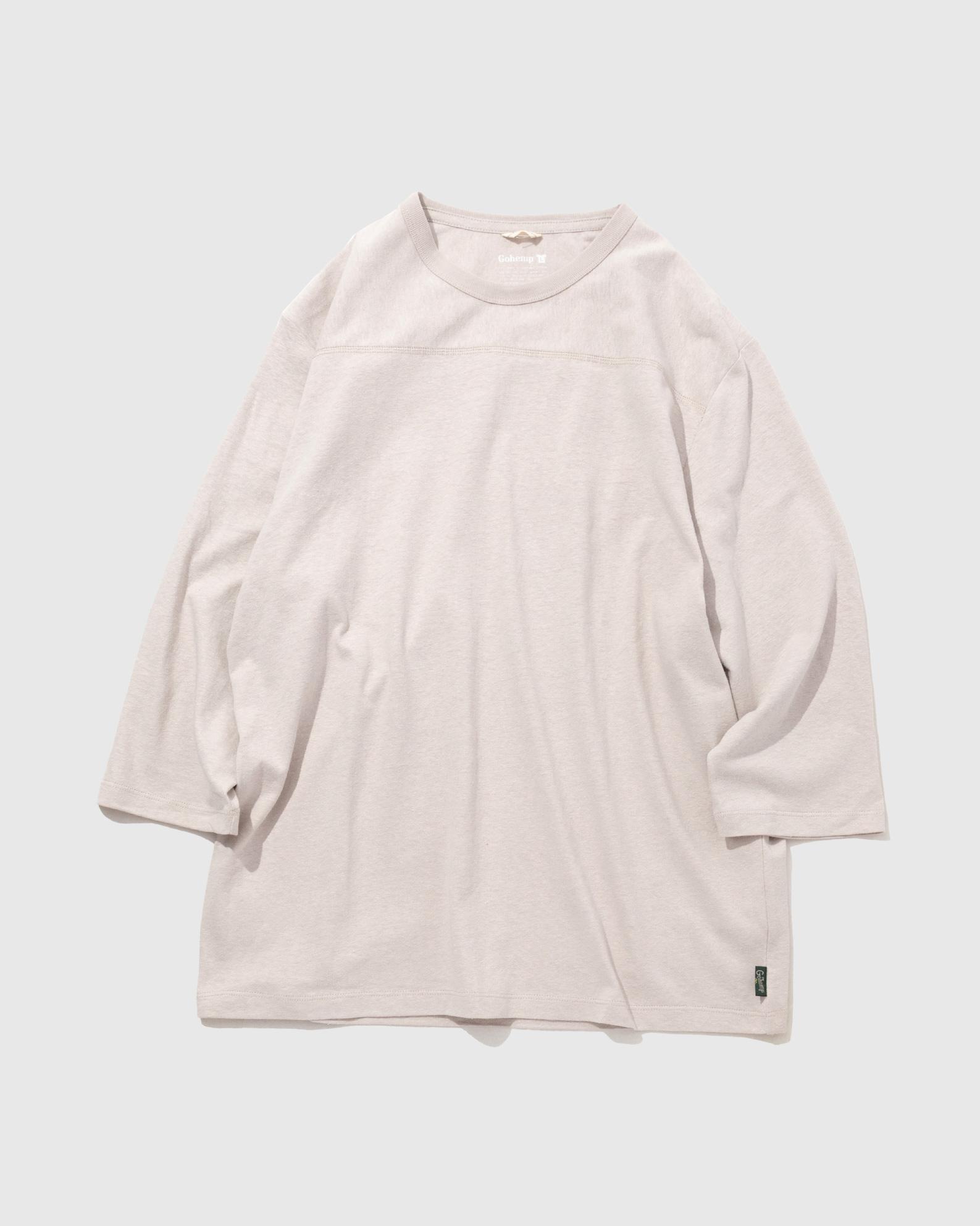 BASIC FOOTBALL TEE | GOHEMP BASIC SERIES | JUZU store | ジュズストア