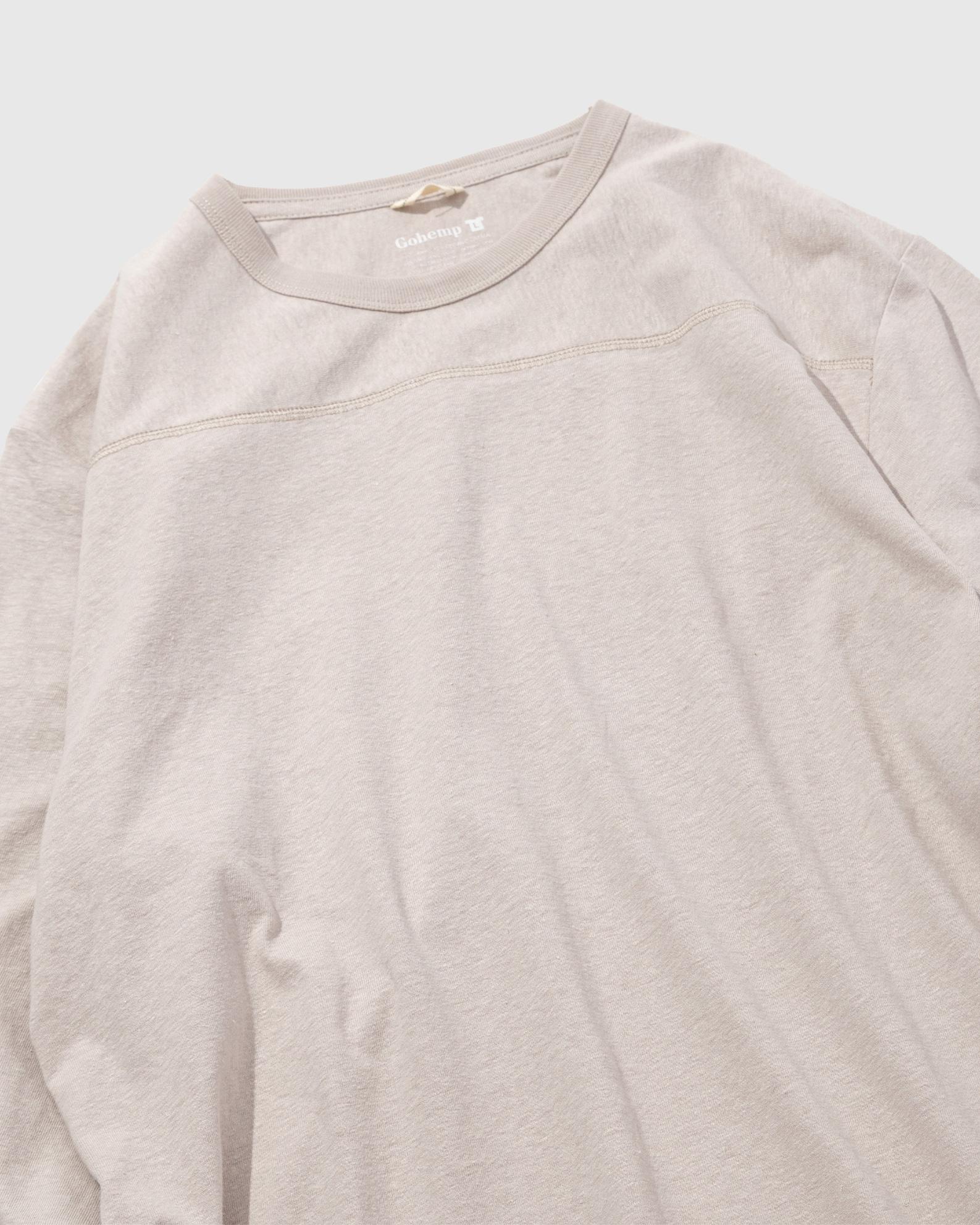 BASIC FOOTBALL TEE | GOHEMP BASIC SERIES | JUZU store | ジュズストア