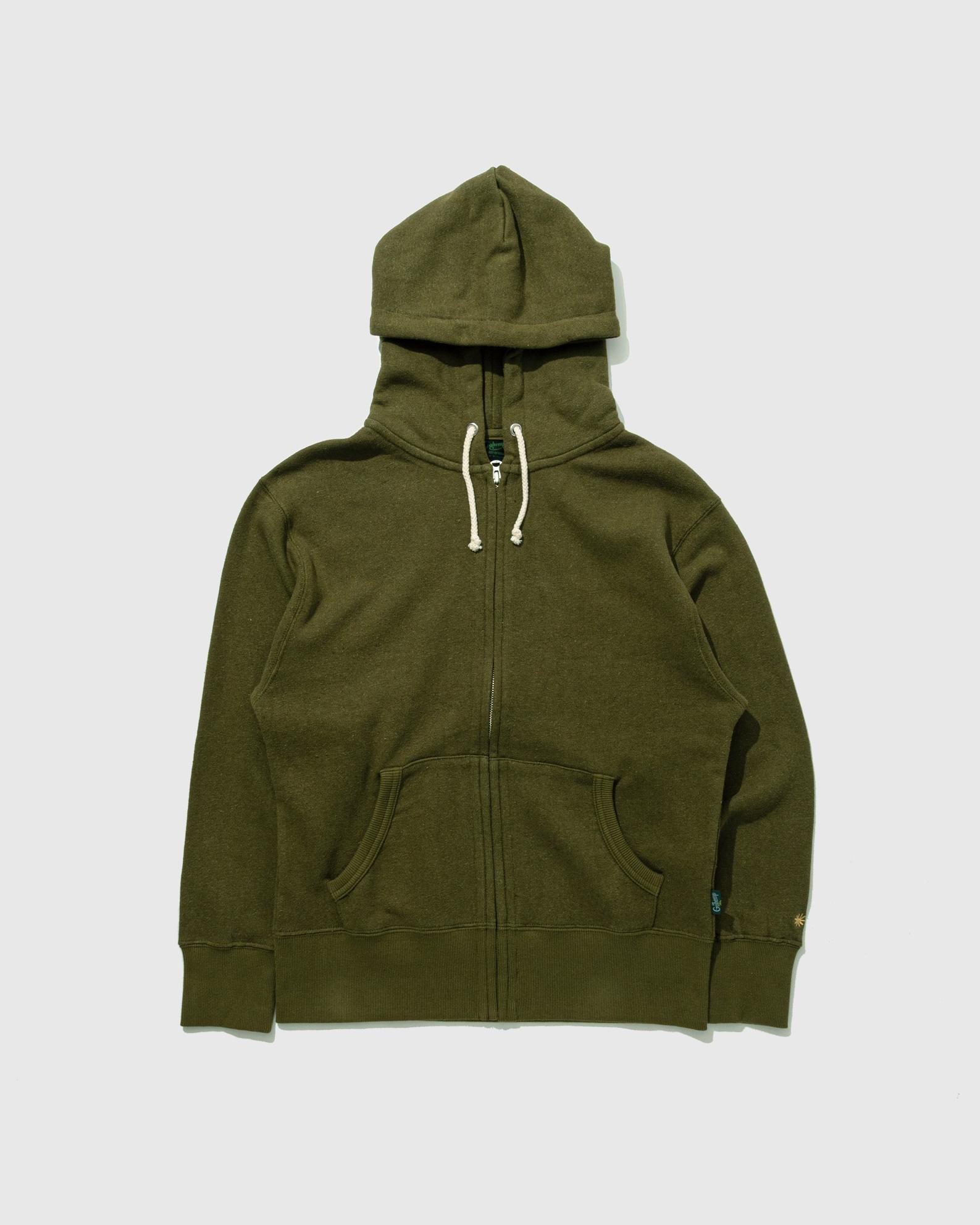 HEMP ZIP UP HOODY | SWEAT & PARKA | JUZU store | ジュズストア