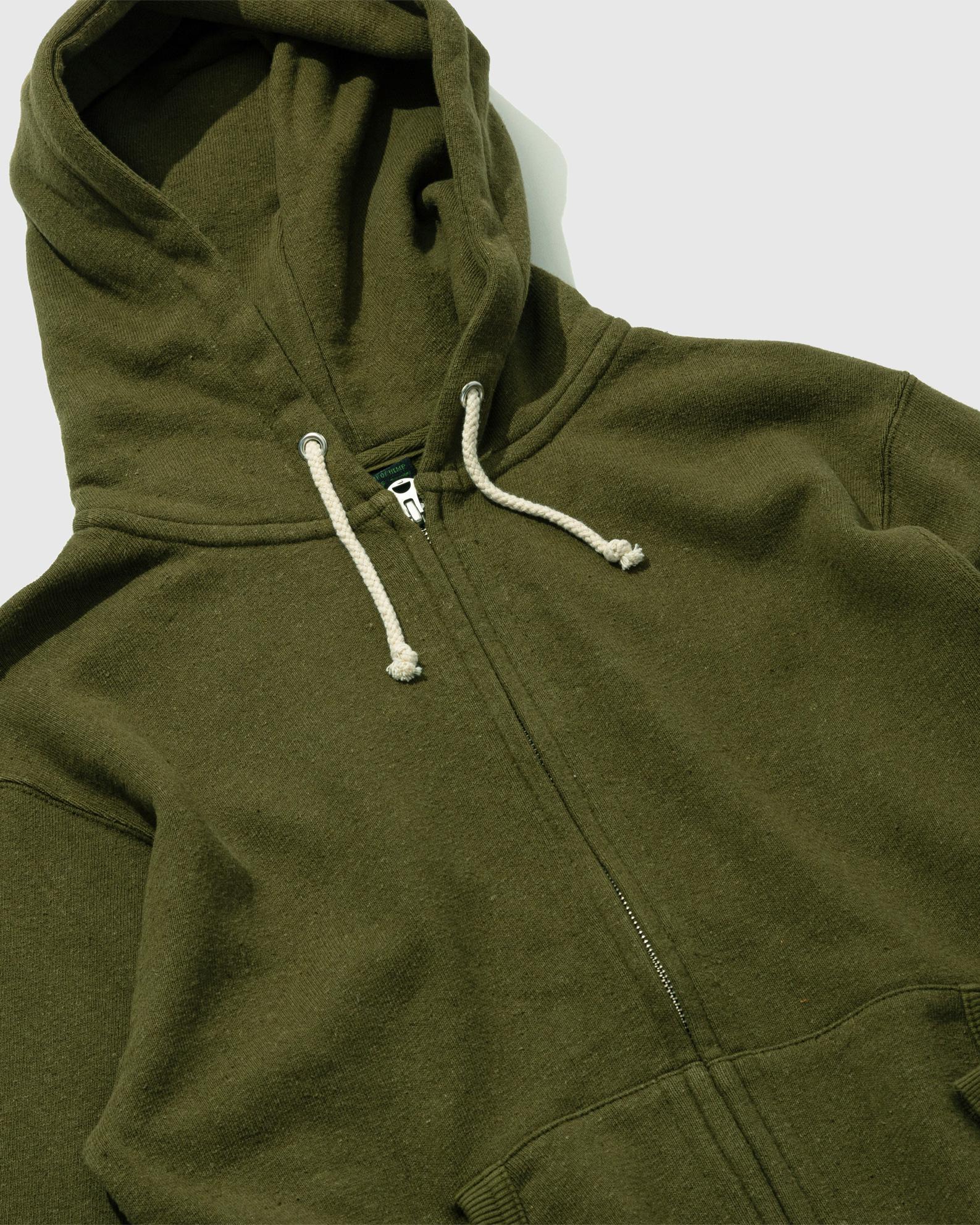 HEMP ZIP UP HOODY | SWEAT & PARKA | JUZU store | ジュズストア