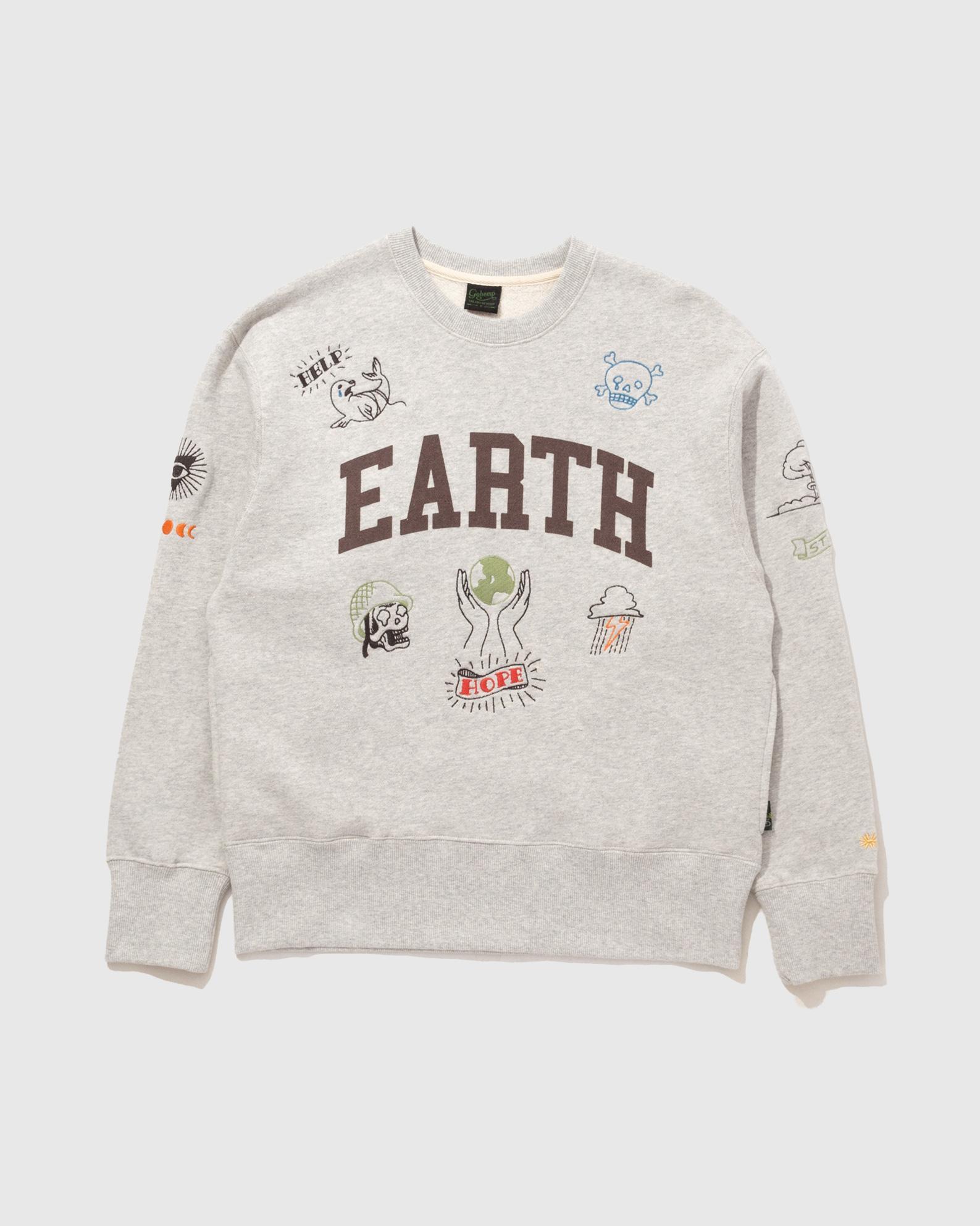 EARTH CREW SWEAT | SWEAT & PARKA | JUZU store | ジュズストア