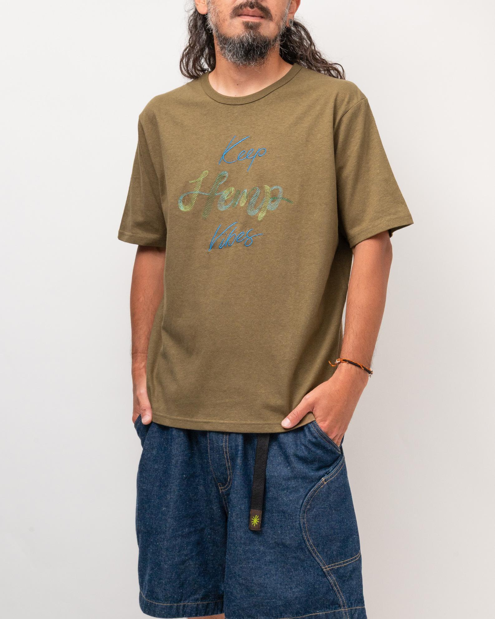 KEEP HEMP VIBES WIDE FITS TEE | Tshirts/CUTSEW | JUZU store | ジュズストア