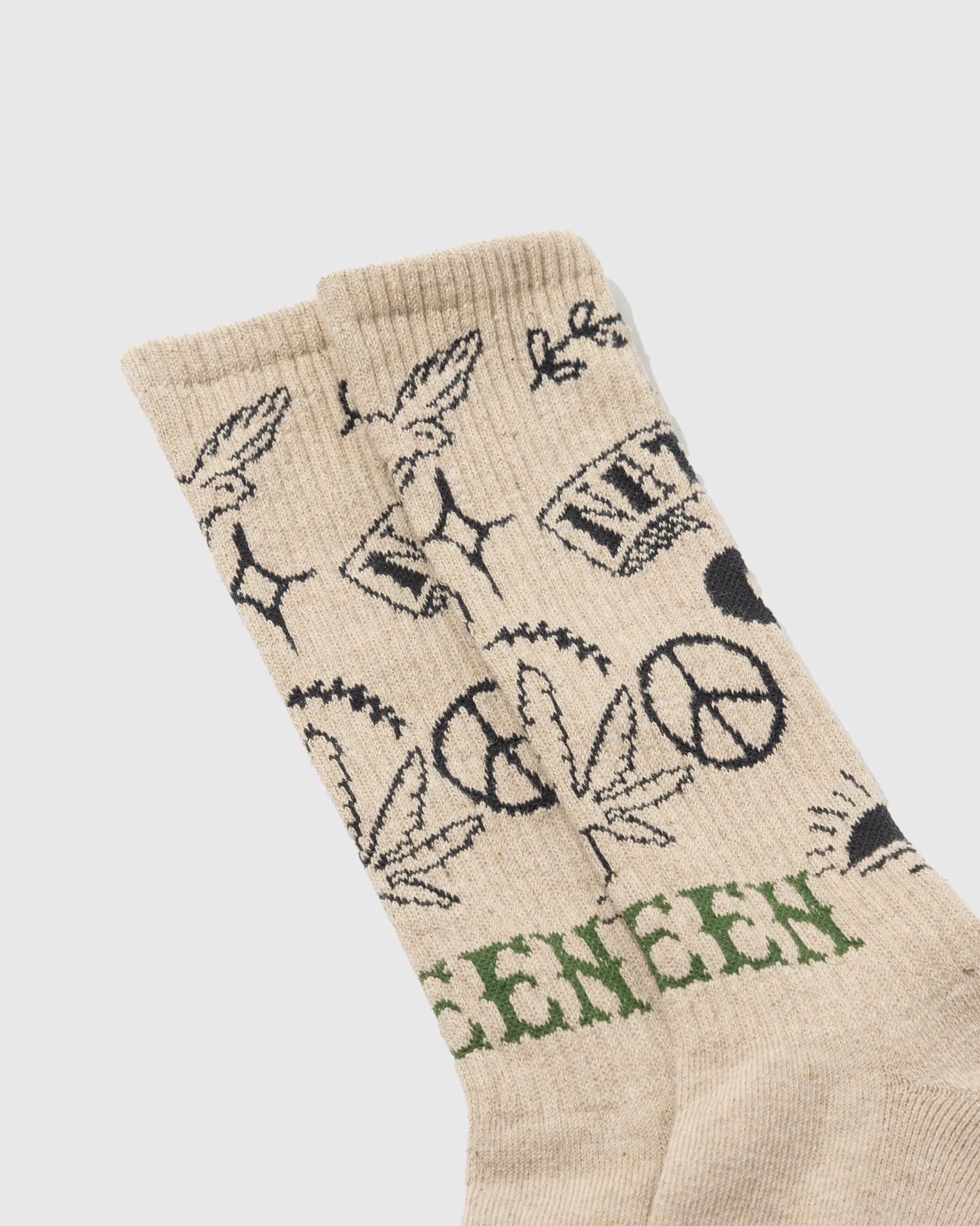 GREEN EARTH CREW SOCKS | SOCKS | JUZU store | ジュズストア