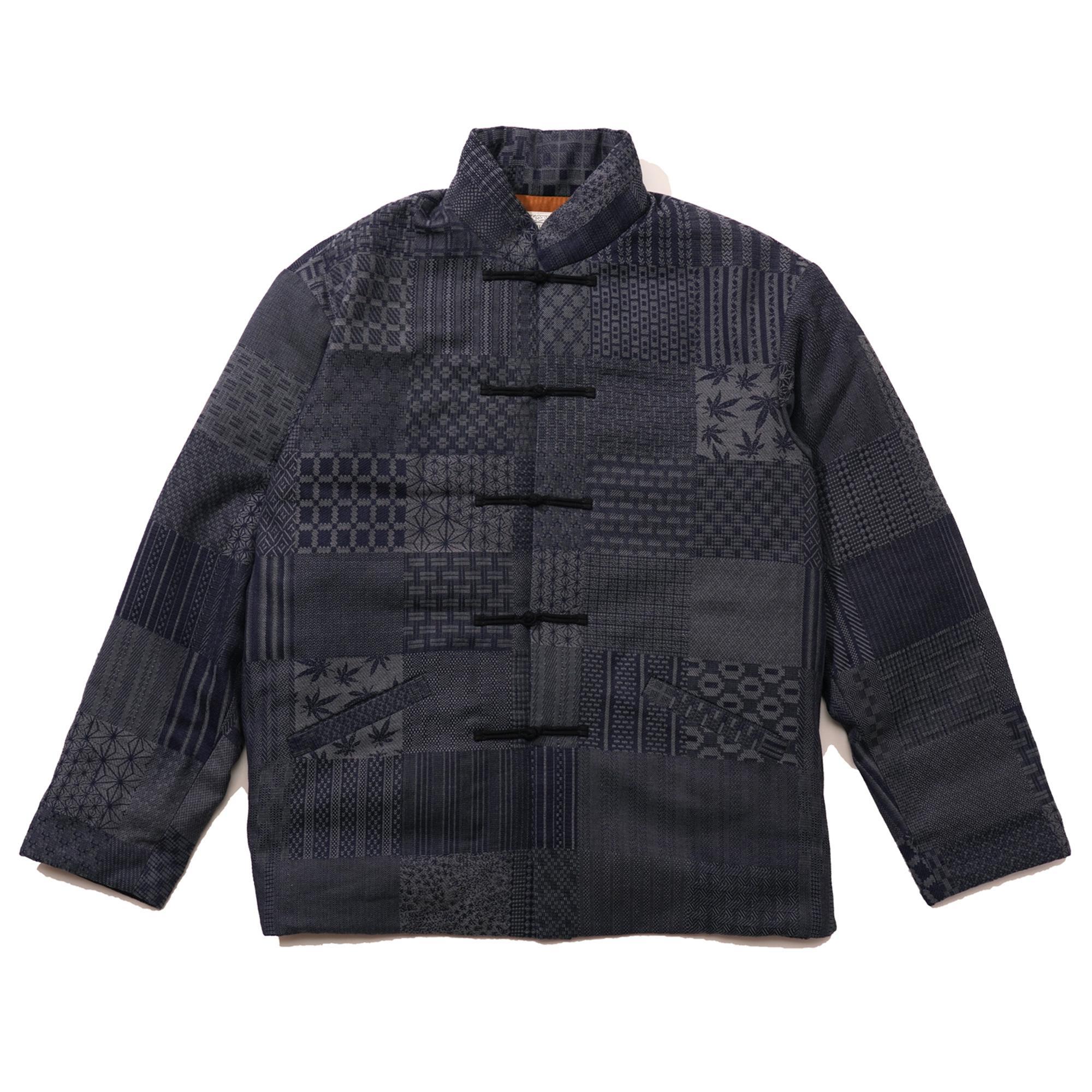 TONG POO DOWN JACKET／JAPANESE PATTERN PATCHWORK | OUTER/JACKET | JUZU ...