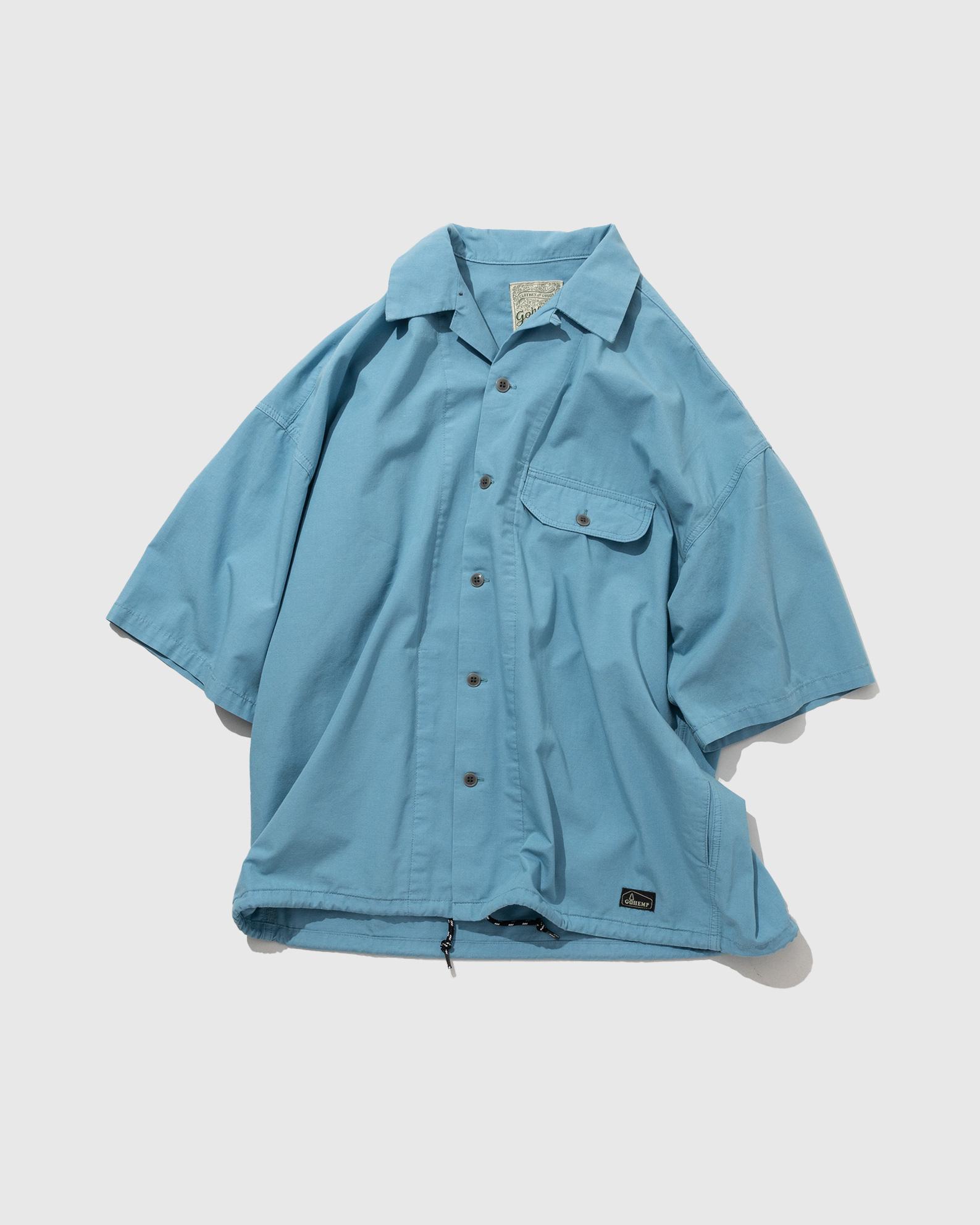SIMPLE WIDE HALF SLEEVE SHIRTS | SHIRTS/BLOUSE | JUZU store | ジュズストア